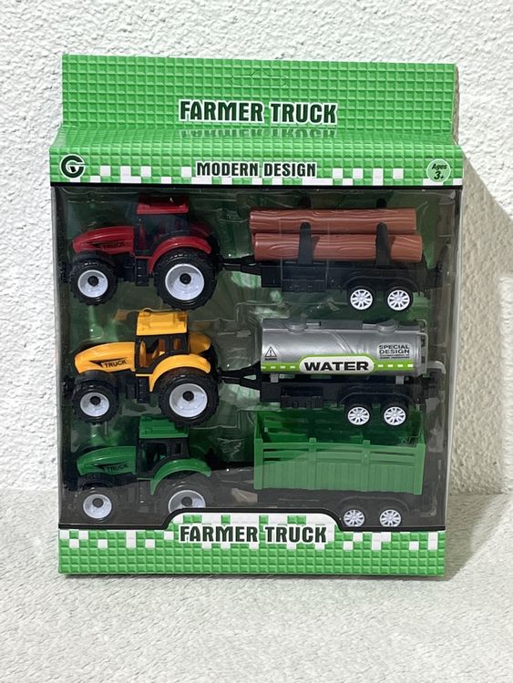 Traktoren-Set mit Anhänger | Kaufen auf Ricardo