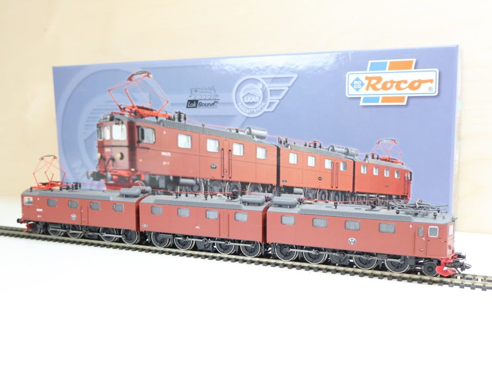 ROCO SJ Erz grosse E-Lok - AC Digital + Sound - 69757 | Kaufen auf Ricardo