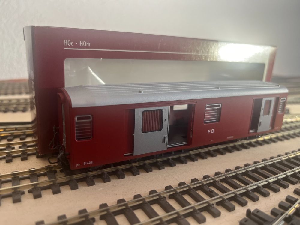 Bemo 3269 204 - FO D 4341 Gepäckwagen (Gebraucht) in Rickenbach b. Wil für CHF 54 – mit ...