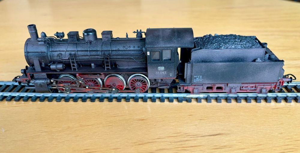 PIko BR55 DB, gealtert, DC, H0, ohne OVP (Gebraucht) in Gelterkinden ...
