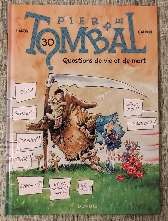 PIERRE TOMBAL 30. Questions de Vie ou de Mort (EO) (D'occasion) à Biel ...