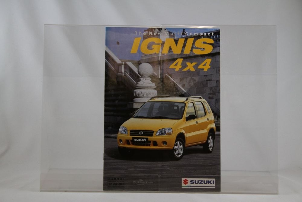 ORIGINAL NEUWAGEN PROSPEKT - SUZUKI IGNIS ALLE TYPEN - 2000 (Gebraucht ...