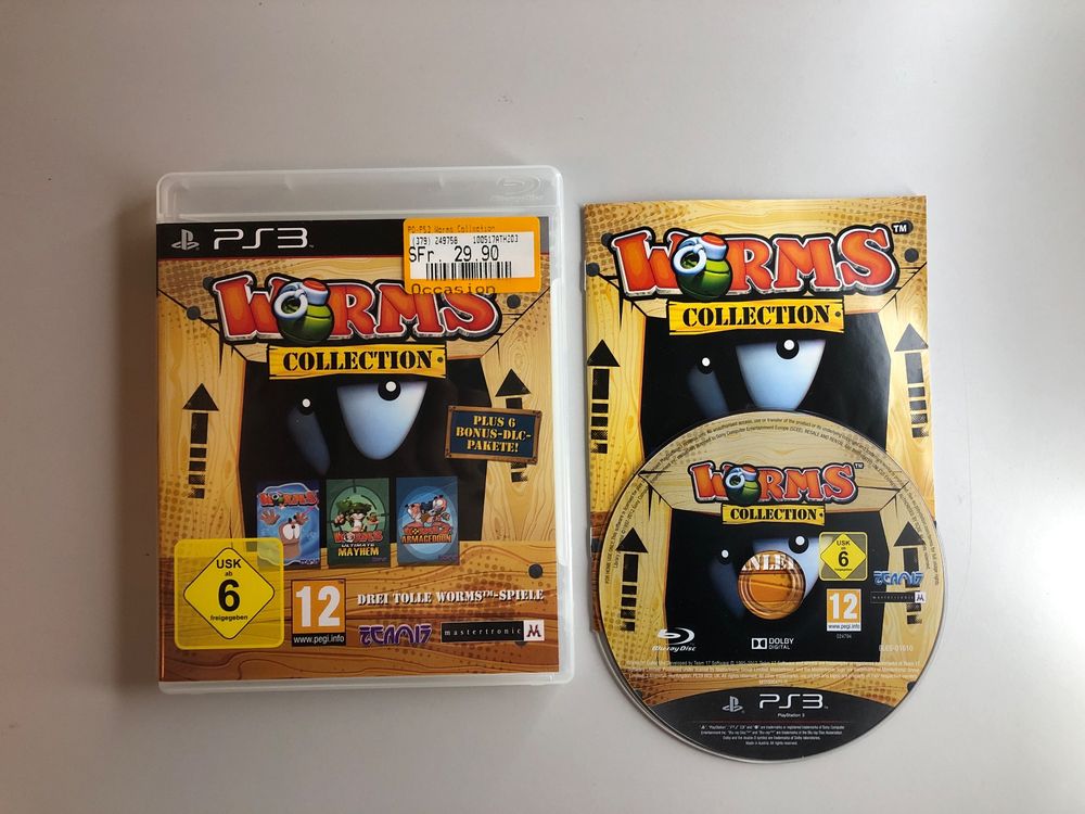 Worms Collection - PS3 (Gebraucht) in St.gallen für CHF 25 – mit Lieferung auf Ricardo kaufen