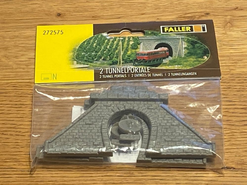 Neu: 2 Tunnelportale, 1-gleisig (Spur N) | Kaufen auf Ricardo
