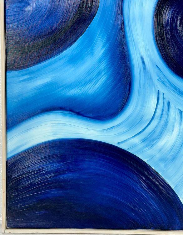 Grosses Pop Art Abstrakte Gemälde Unleserlich Signiert | Kaufen auf Ricardo