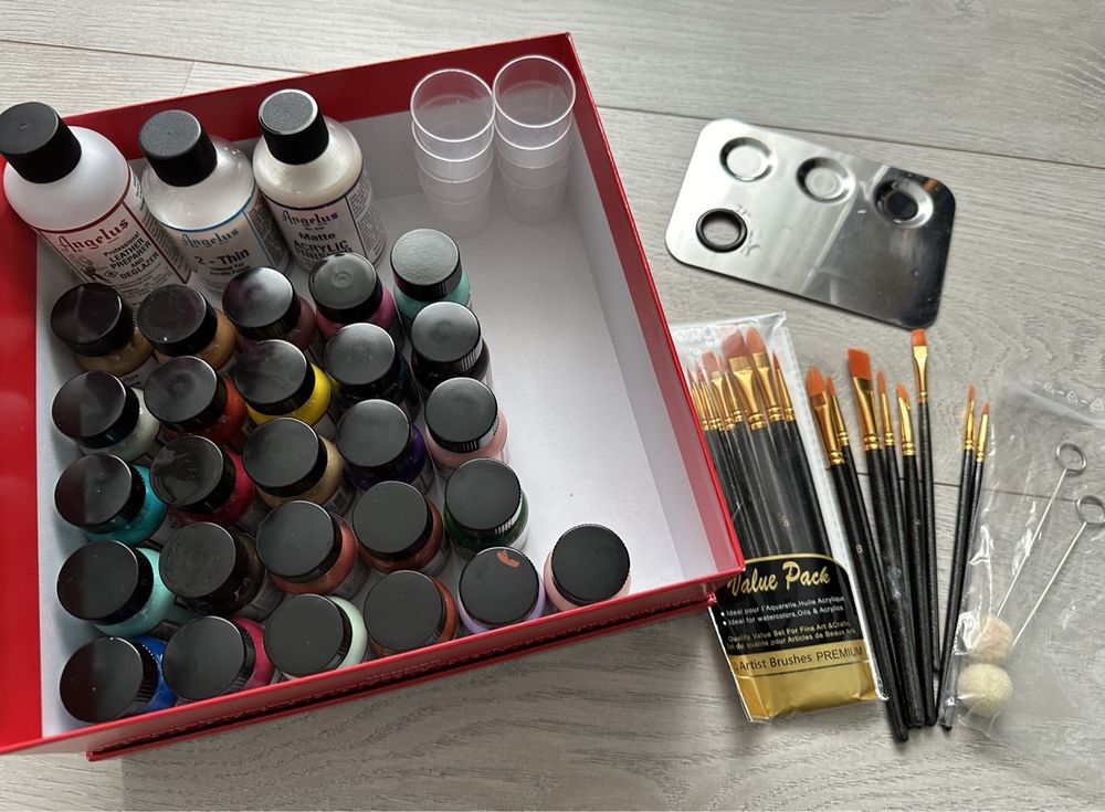 ANGELUS LEATHER PAINT SET | Kaufen auf Ricardo