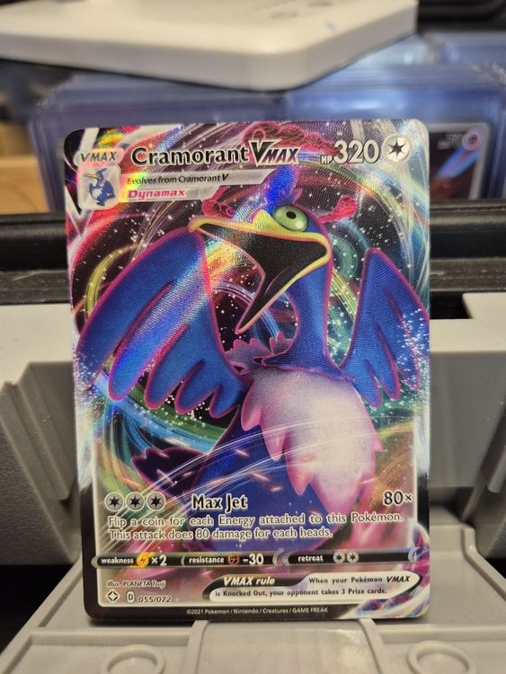Carte Pokémon Cramorant VMAX 055/072 (Neu (gemäss Beschreibung)) in ...