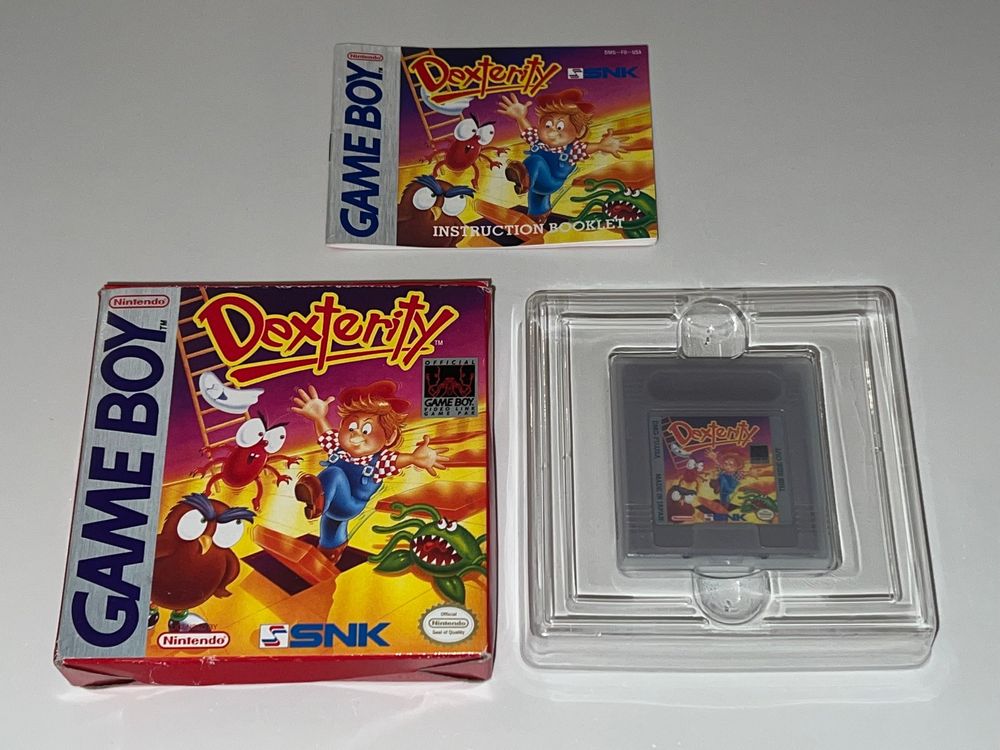 Nintendo Game Boy Classic (GB) Spiel - Dexterity (OVP) (Gebraucht) in ...