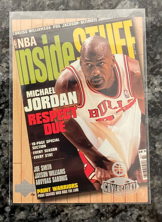 NBA Michael Jordan Cover Story Card (Neu (gemäss Beschreibung)) in ...