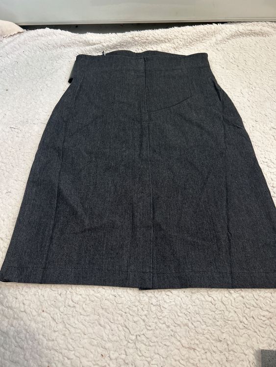 Midirock Rock A Schnitt Figurbetont Jeansrock Gr 40 Neu (Neu und ...