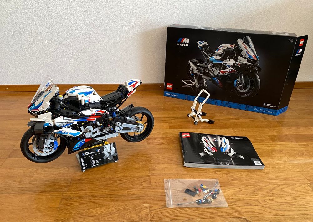 LEGO Technic 42130 Motorrad BMW M 1000 RR kpl. +OVP (Gebraucht) in ...