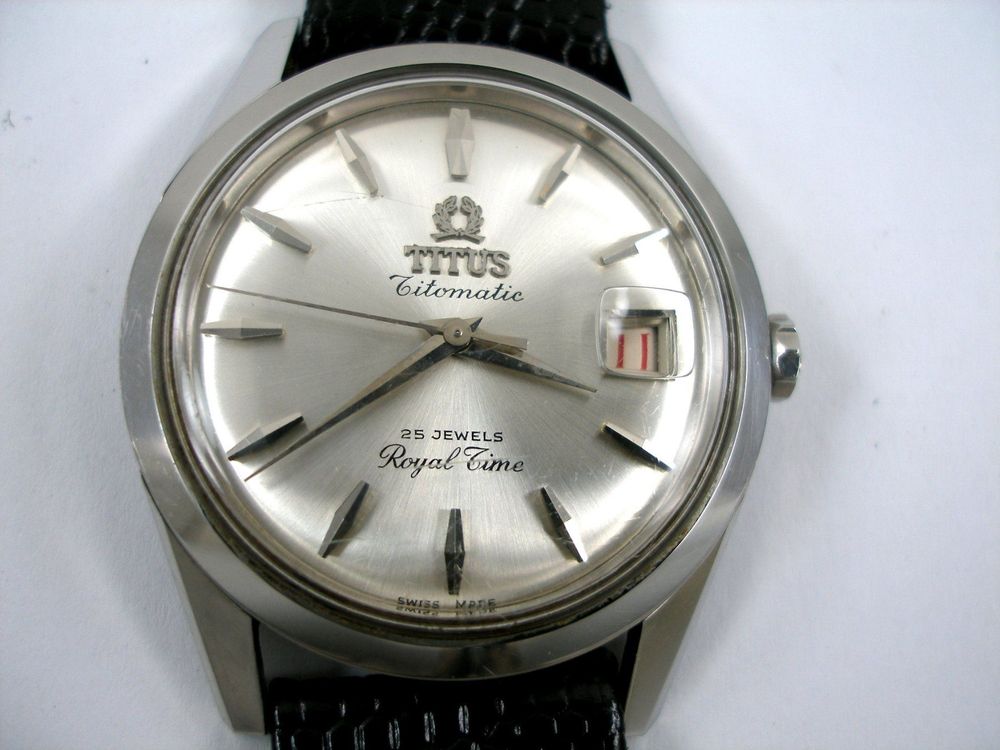 TITUS TITOMATIC 1960ER ROYAL TIME AUTO. | Kaufen auf Ricardo