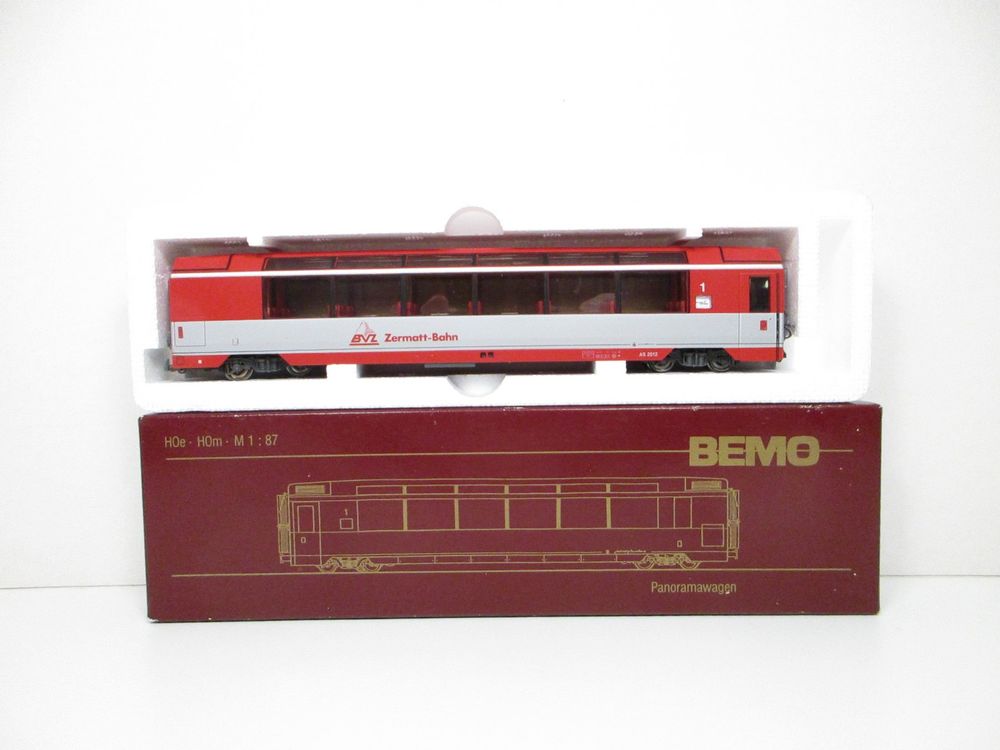 Bemo H0m 3288 502 BVZ Panoramawagen 1. Klasse AS 2012 | Kaufen auf Ricardo