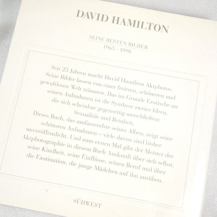 Seine Besten Bilder David Hamilton