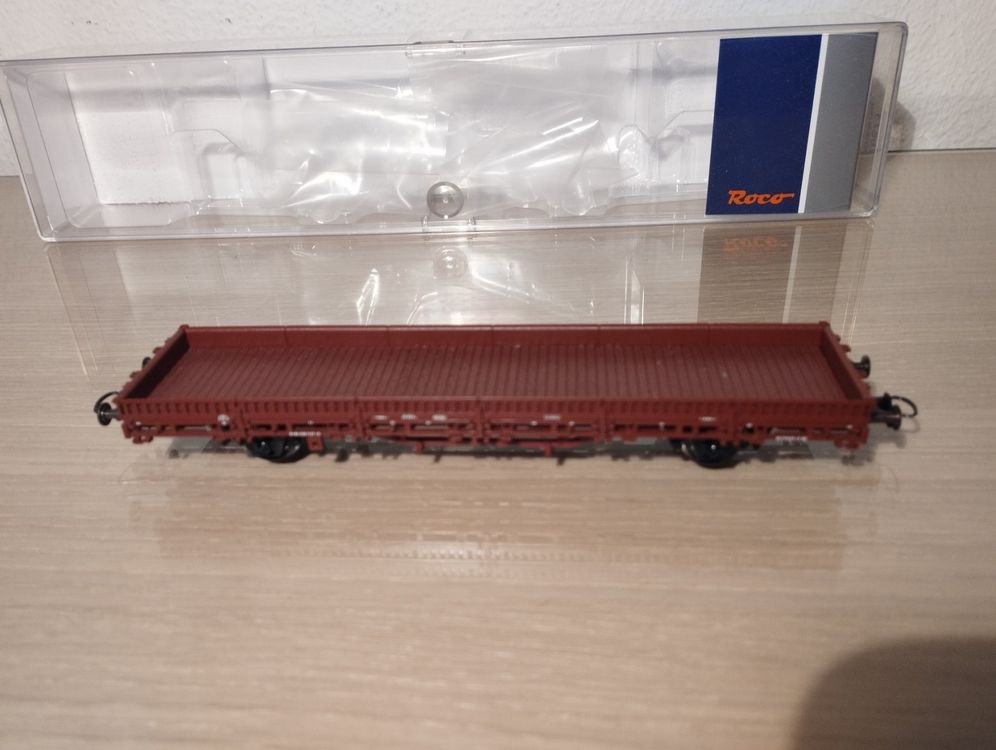Roco DB Ks Rungenwagen, in OVP (Gebraucht) in Basel für CHF 6 – mit ...