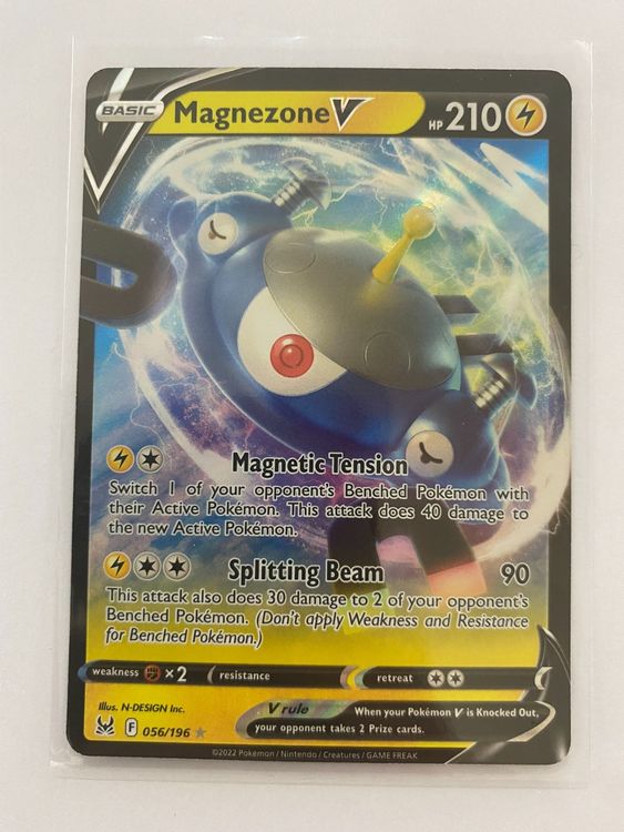 Pokemon Magnezone V 056/196 Lost Origin EN (Neu (gemäss Beschreibung ...