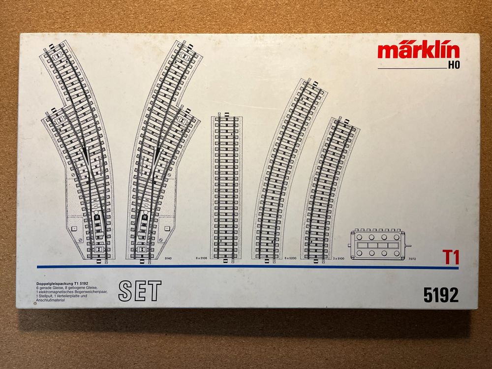 Märklin 5192 M-Gleis Set T1 (Gebraucht) in Walchwil für CHF 40 – mit ...