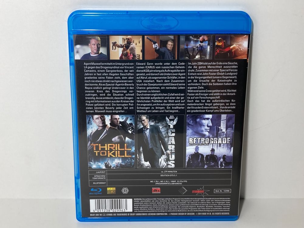 Dolph Lundgren XXL Blu Ray (Gebraucht) in Wilderswil für CHF 3.9 – mit Lieferung auf Ricardo kaufen