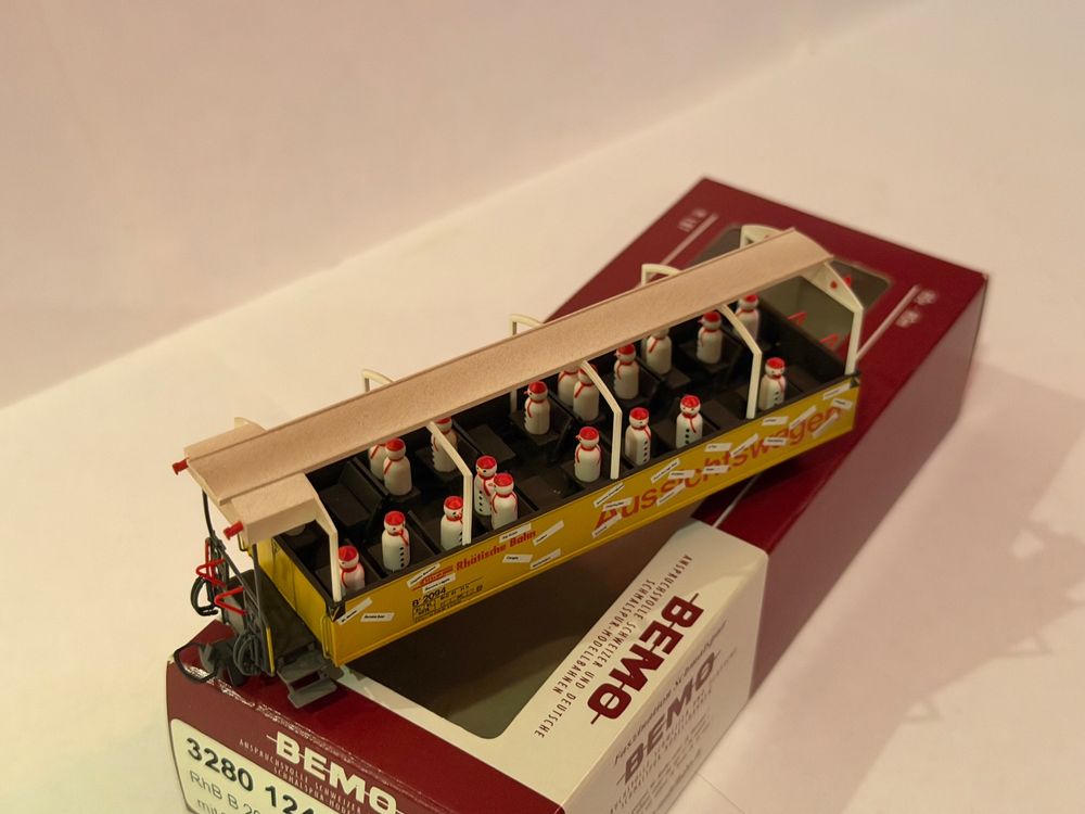 PIROVINO BEMO 3280 100 H0m: RhB B2 2094 100 Jahre Bernina (Neu und originalverpackt) in Hünibach ...