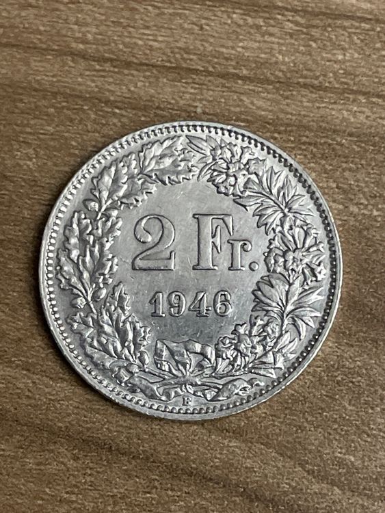 2 Franken Silber 1946 | Kaufen auf Ricardo