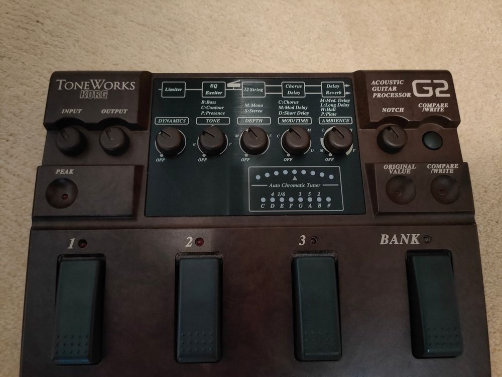 Korg ToneWorks G2 Acoustic Guitar Processor (Gebraucht) in Yverdon-les ...