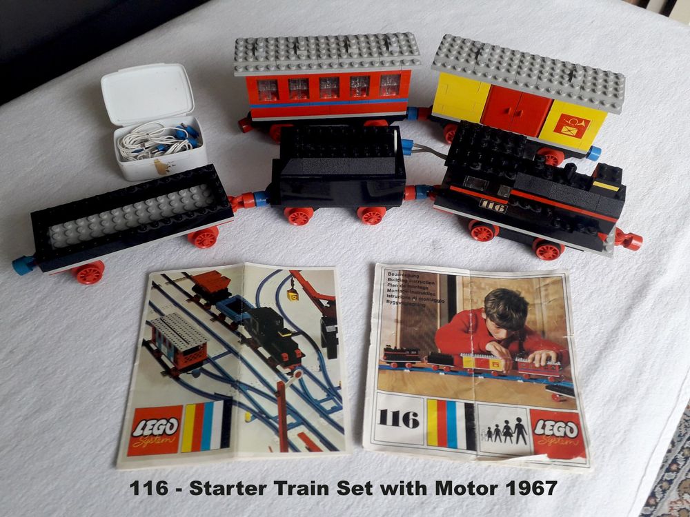 Vintage Lego Train Sets from 1970 (Gebraucht) in Carouge GE für CHF 220 ...