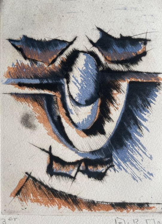 Arthur Richard Moll (1929) Radierung Litho handsigniert | Kaufen auf ...