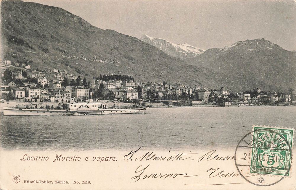 Lago Lugano Ponte Melide Battello Boot | Kaufen auf Ricardo