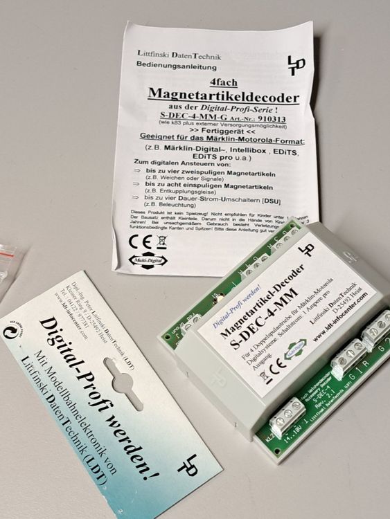 Magnetartikel-Decoder S-DEC-4-MM (Gebraucht) in Breitenbach für CHF 1 – mit Lieferung auf ...