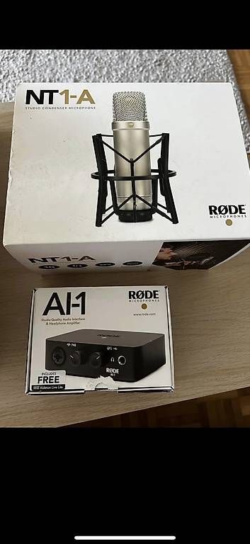 Rode NT1-A Complete Vocal recording-Micscreen Bundle (Gebraucht) in ...