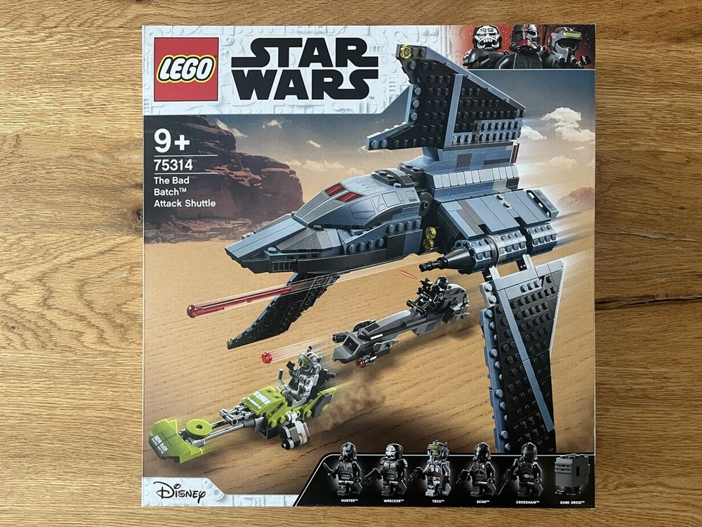 Lego 75314 Star Wars The Bad Batch Attack Shuttle Neu Ab 1.- (Neu und ...