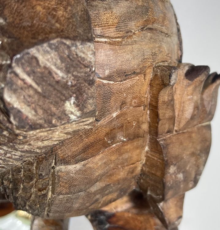Alte China Holz Drachen mit hervorragender Schnitzerei. (Gebraucht) in ...