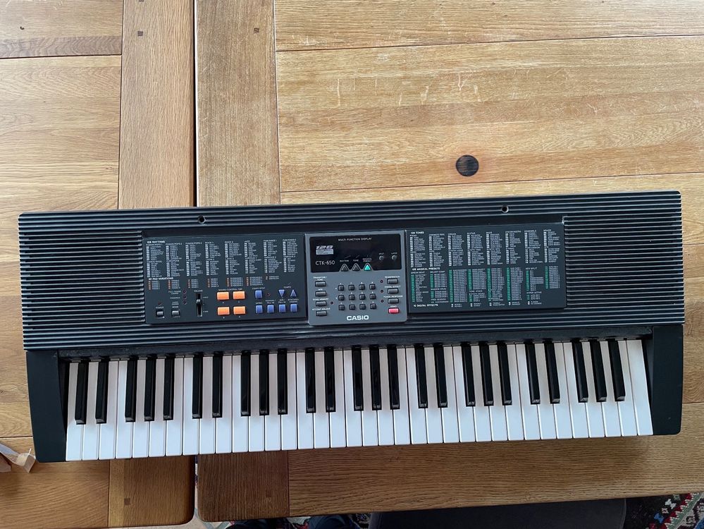 Casio CTK-650 E-Piano inklusive Ständer (Gebraucht) in Wetzikon für CHF ...