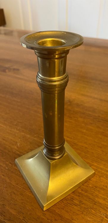 antiker Messing-Kerzenständer | Kaufen auf Ricardo