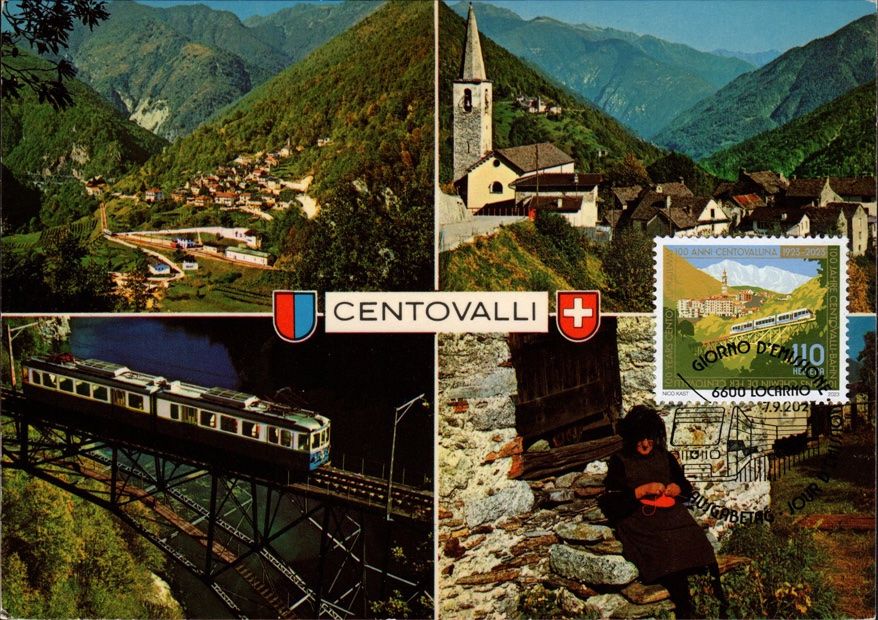 Maximumkarte 100 Jahre Centovalli - Bahn Jubiläum (Neu (gemäss Beschreibung)) in Dottikon für ...