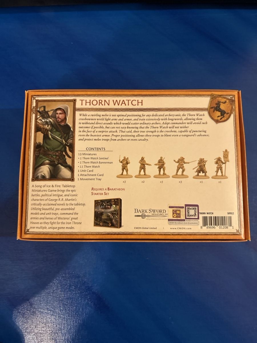 A Song of Ice & Fire: Thorn Watch - Top Zustand! 47 (Neu und ...