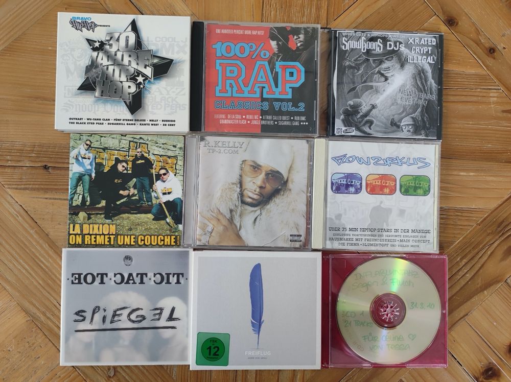 40 CDs: Rap/Hiphop/Oldschool/Underground | Kaufen auf Ricardo