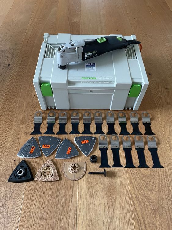 Festool Oszillierer OS 400 EQ mit viel Neuem Zubehör | Kaufen auf Ricardo