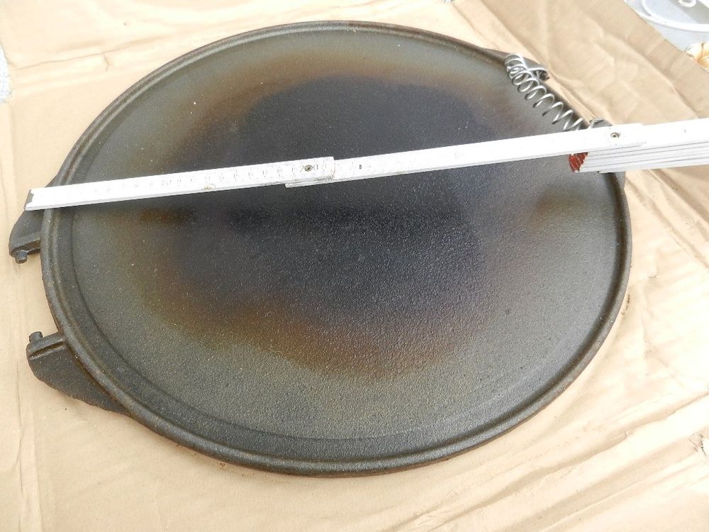Gusseisen Grillplatte Plancha Guison, ideal für BBQ! (Gebraucht) in ...