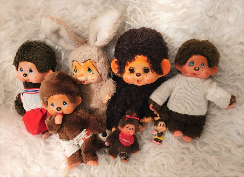7-köpfige Monchhichi Monchichi Familie | Kaufen auf Ricardo