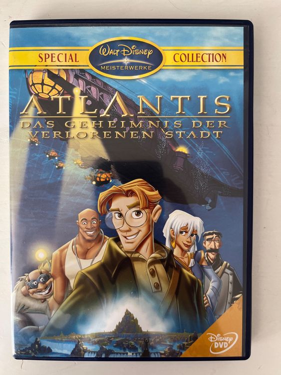 Disney DVD: Atlantis - Das Geheimnis der Verlorenen Stadt 📀 (Neu ...