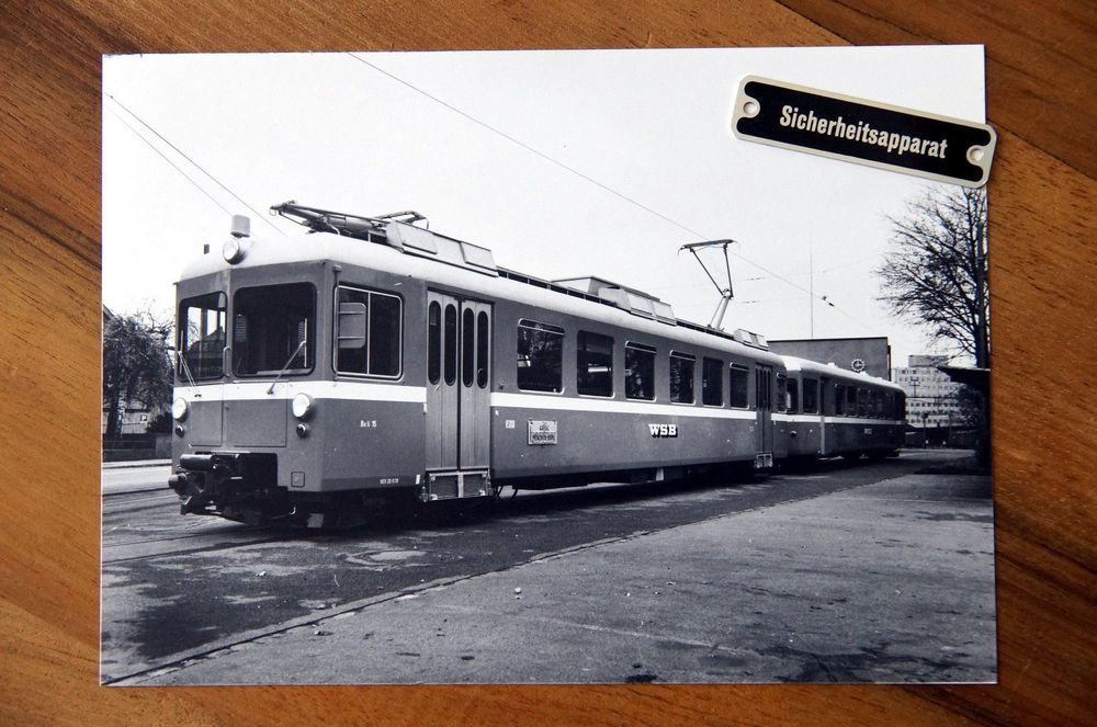 WSB Be 4/4 Nr. 15 - Werksaufnahme (Gebraucht) in Schönenwerd für CHF 5 – mit Lieferung auf ...