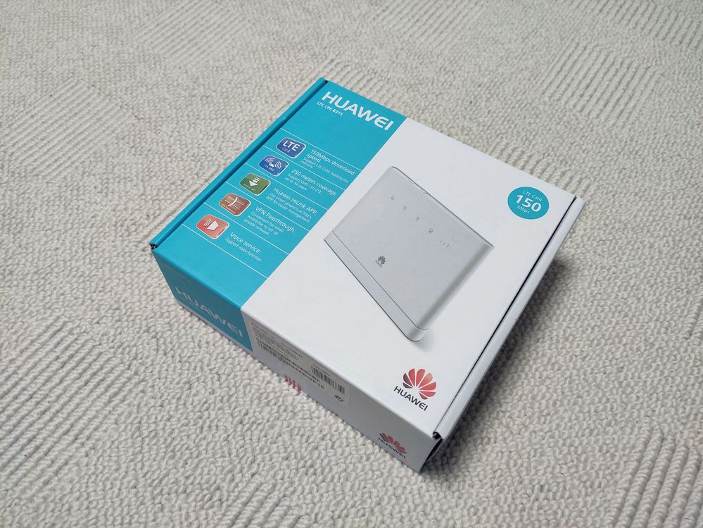 Huawei LTE CPE B315 4G LTE Router | Kaufen auf Ricardo