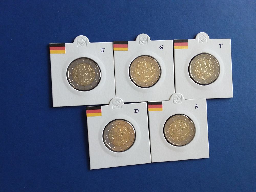 2 Euro Deutschland 2024 Constitution X5 (Neu (gemäss Beschreibung)) in Unterägeri für CHF 17 ...