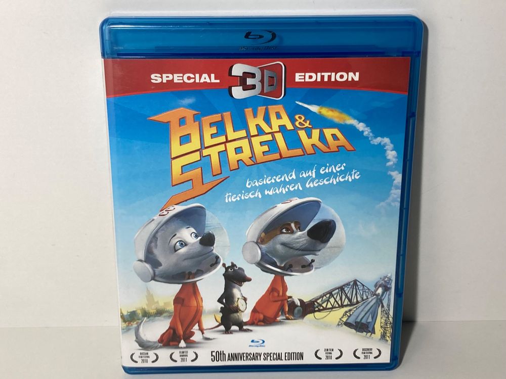 Belka und Strelka Blu Ray 3D (Gebraucht) in Wilderswil für CHF 4.9 – mit Lieferung auf Ricardo ...