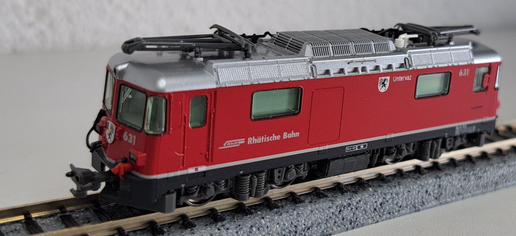 RhB Ge 4/4 II Untervaz 631 Analog Spur N Kato EVP (Gebraucht) in Salez ...