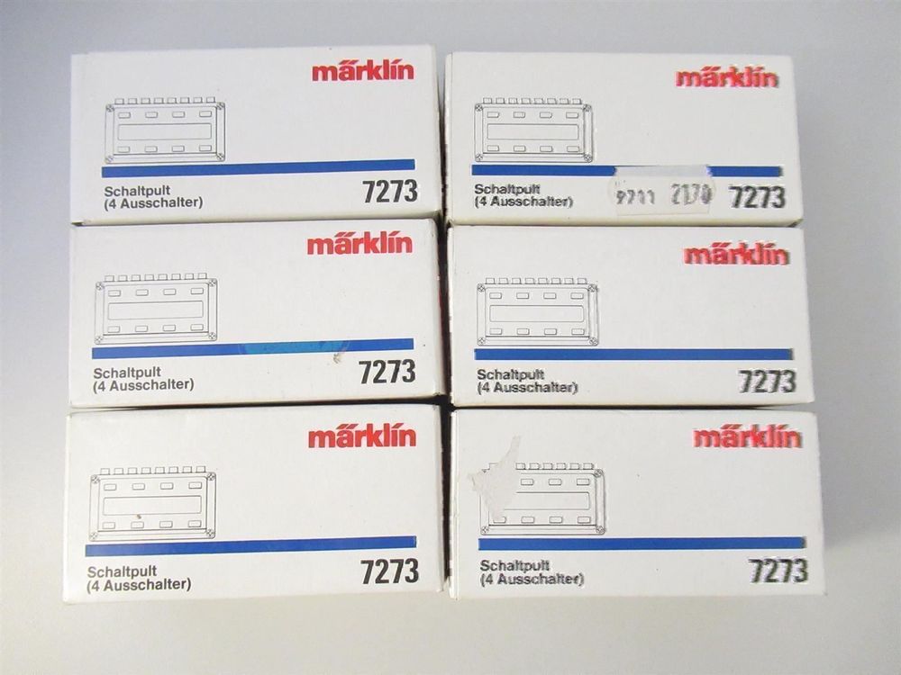 Märklin 9 x 7273 Schaltpult | Kaufen auf Ricardo