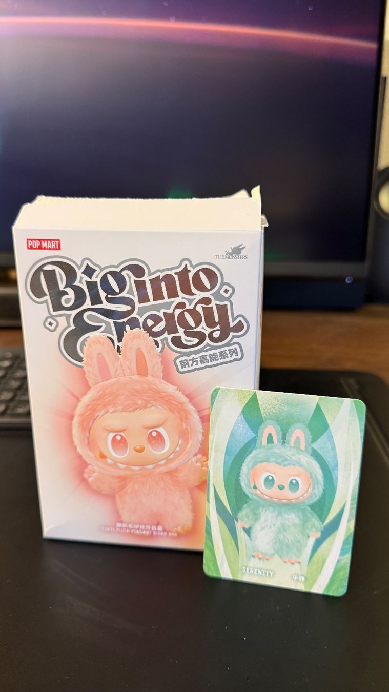 Original Labubu Pop Mart Big Into Energy - 4/6 LEFT (Neu und ...