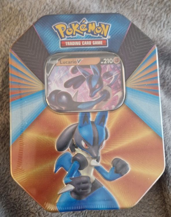 Pokémon V Forces Lucario V Tin Box (EN) - OVP | Kaufen auf Ricardo