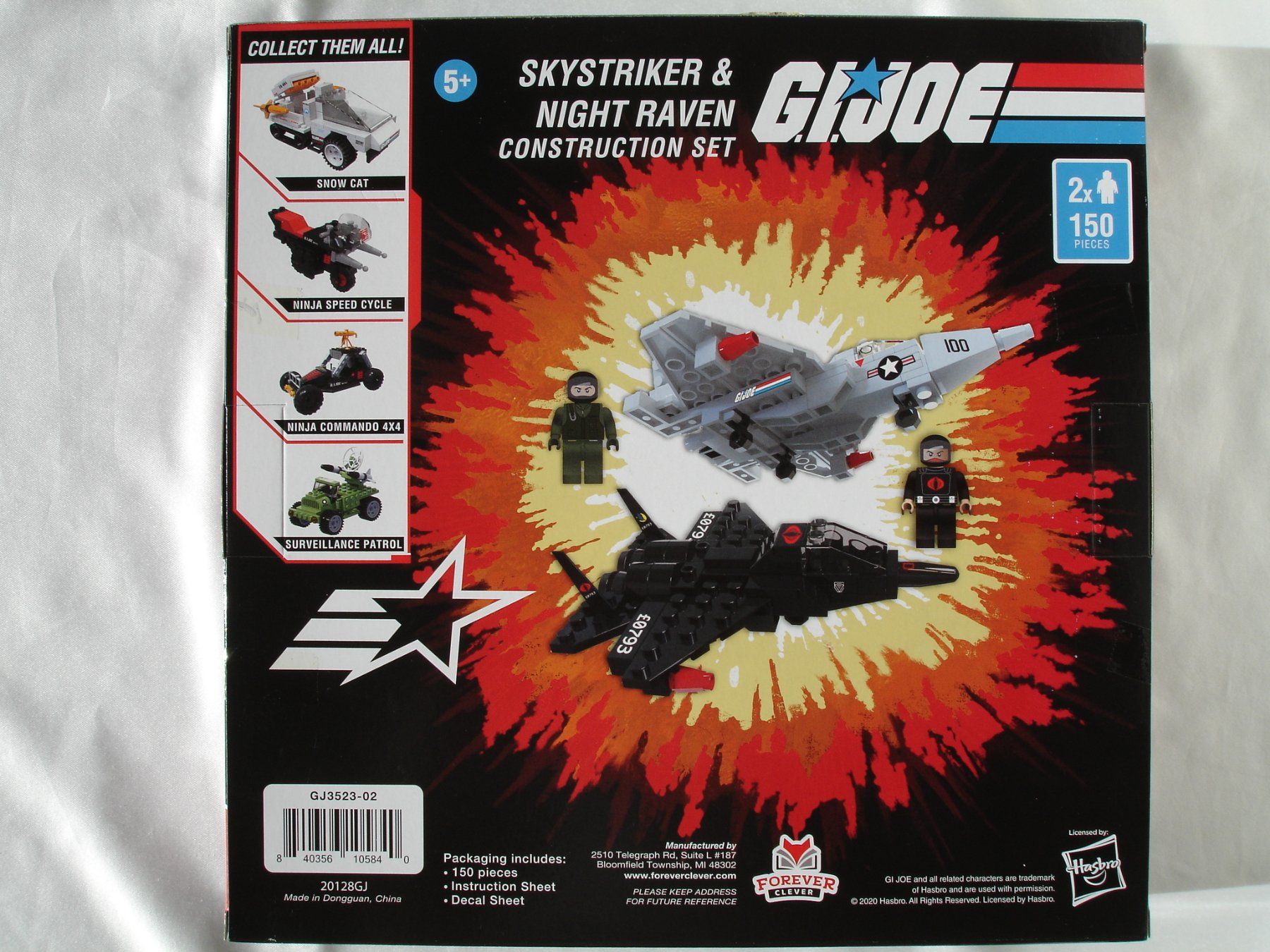 GI Joe/Lego Sets Skystriker und Night Raven mit Figur (Neu und ...
